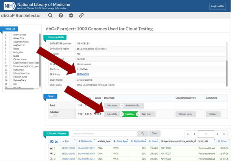 Accessing data housed in the Sequence Read Archive (SRA) on all the Seven Bridges Platforms is ...